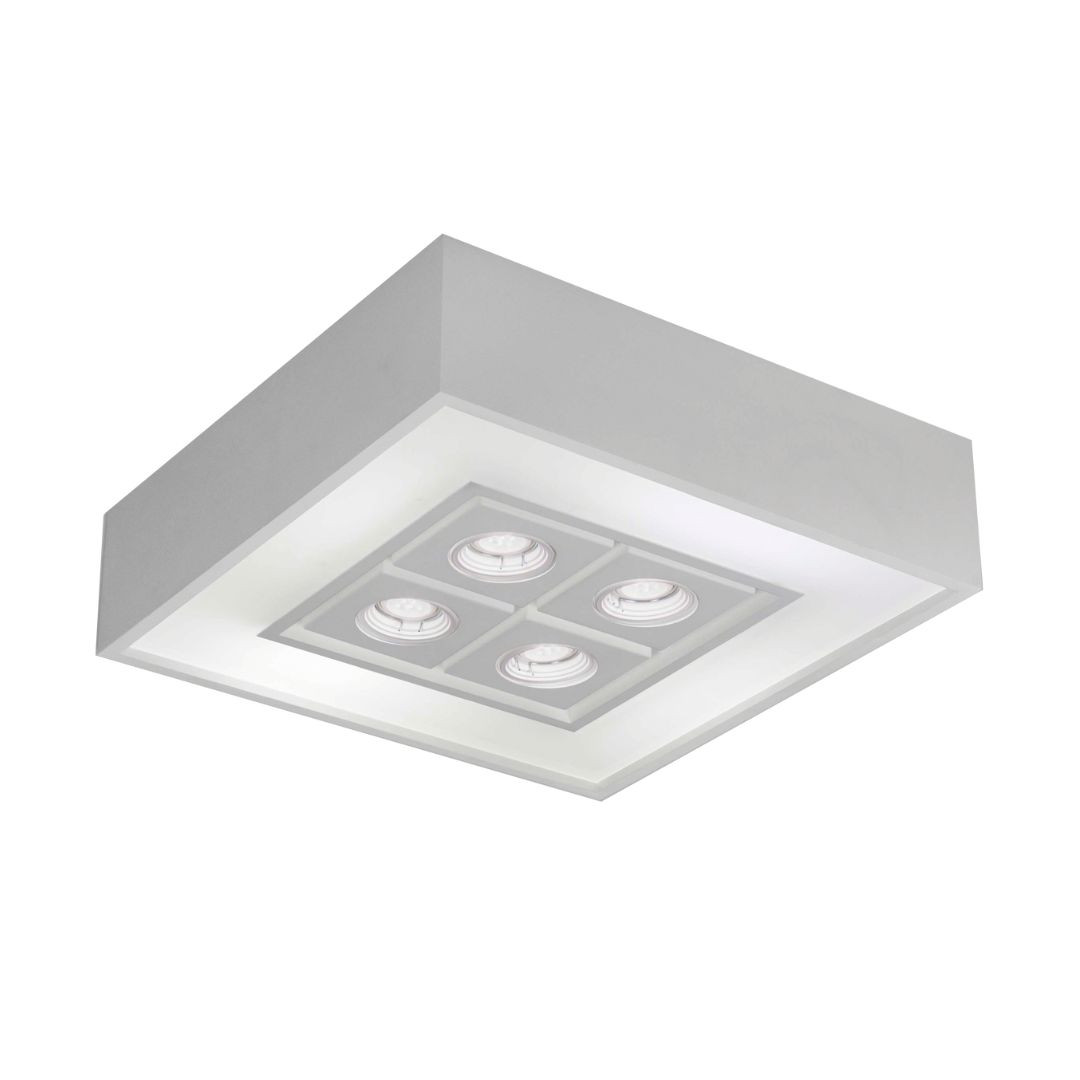 Plafon Focus Box - Usina Design & Iluminação